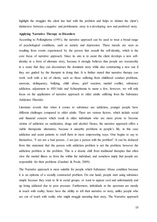 NARRATIVE THERAPY Edited by KIM-FINAL | DOCX