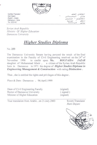 higher studies in civil engineering | PDF