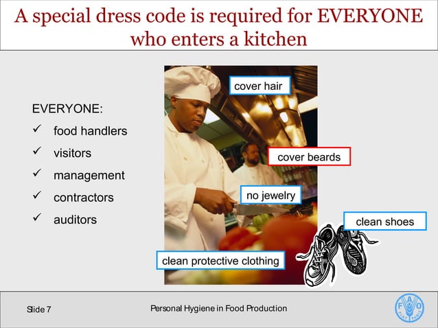 Personal Hygiene in Food Production - dowload | PPT | Infectious ...