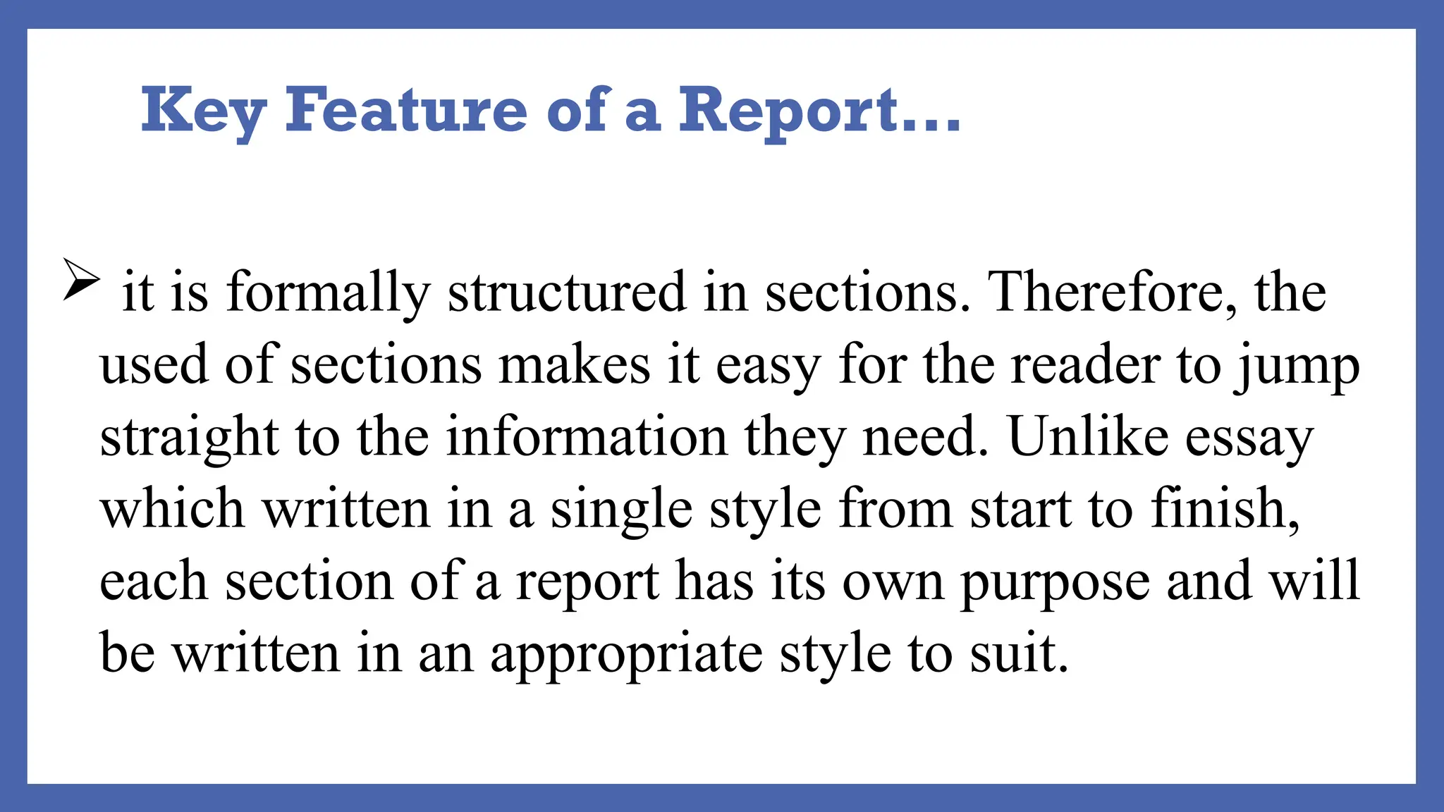 Writing-the-Report-Survey-Field-Reports- | PPTX