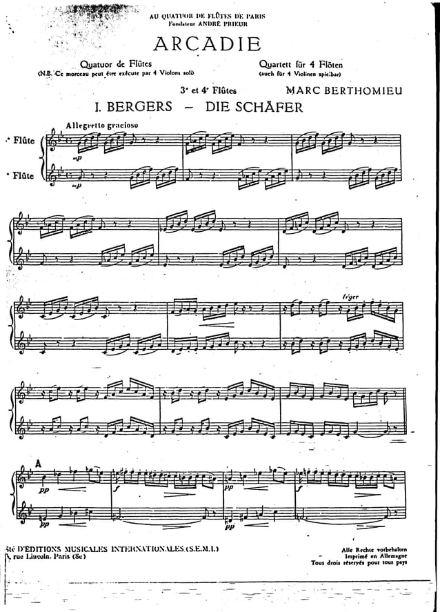 Arcadie_flauta 3 i 4 | PDF