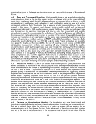 Emerging Professional and Ethical Challenges for Railway Engineers | PDF
