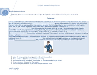 Integrated Business English for College Students in the Middle East ...