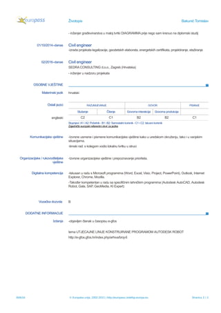 CV-Europass-Bakunić-HR | PDF