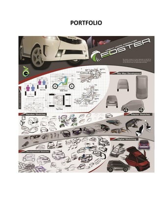 PORTFOLIO FINAL car design | PDF