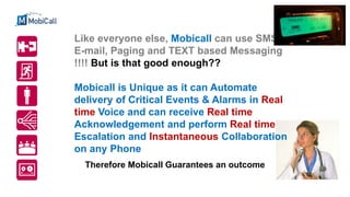 Mobicall Healthcare | PPT