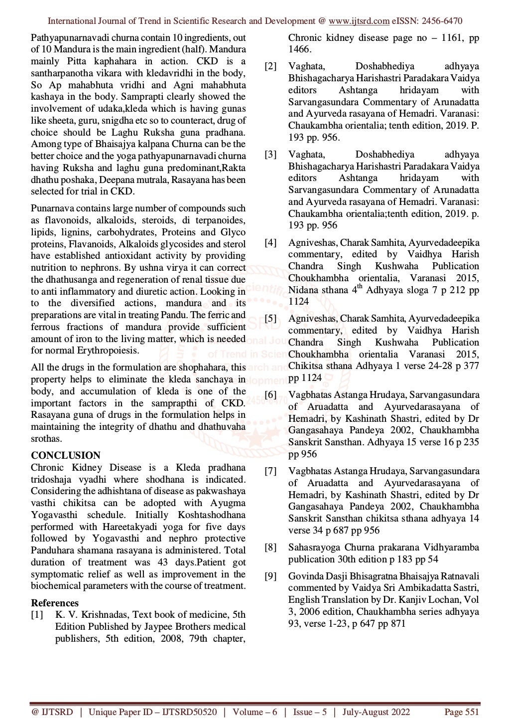 A Case Report on Chronic Kidney Disease | PDF