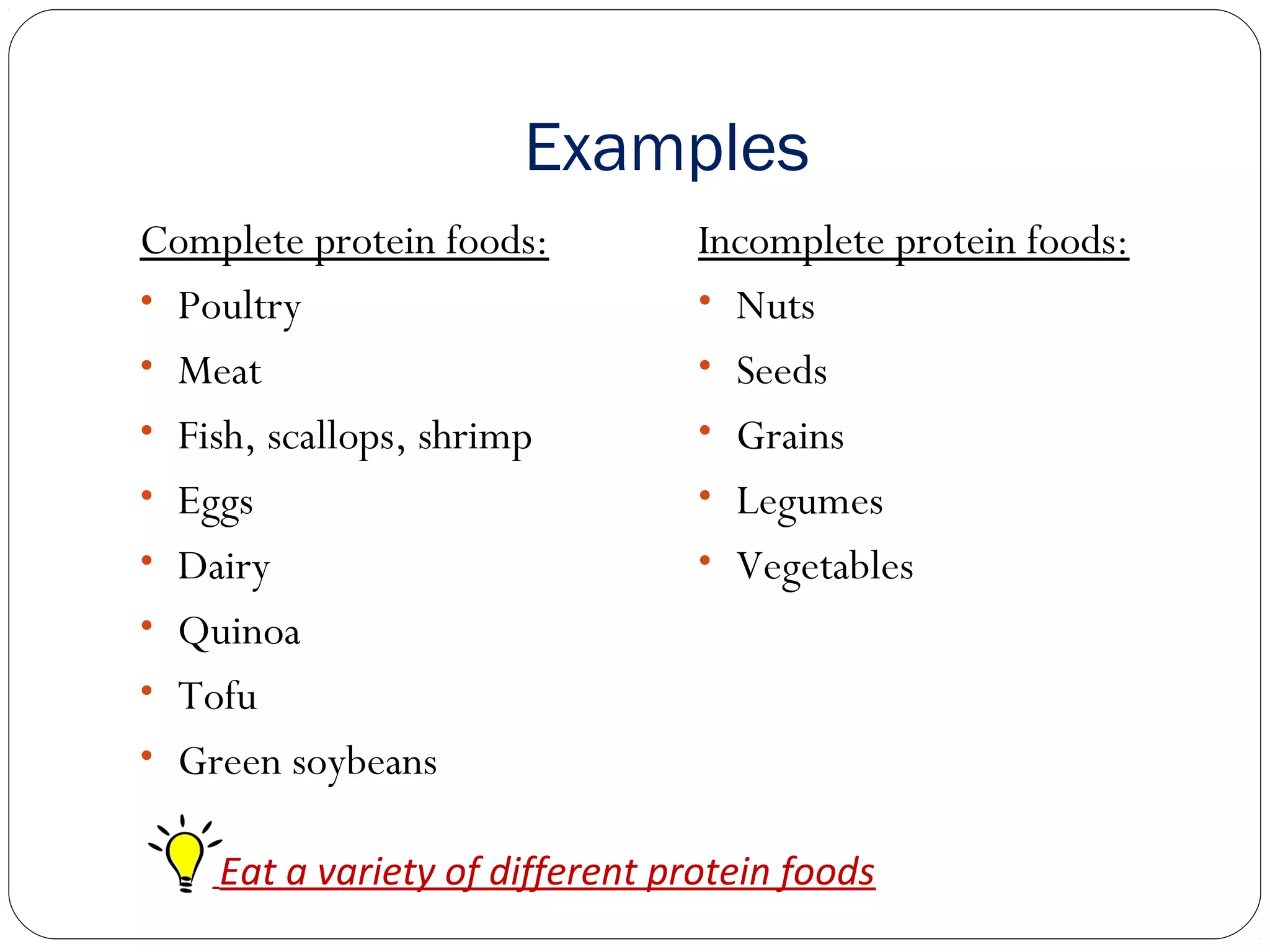 The power of protein | PPT