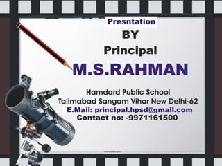 Role of principal | PPT