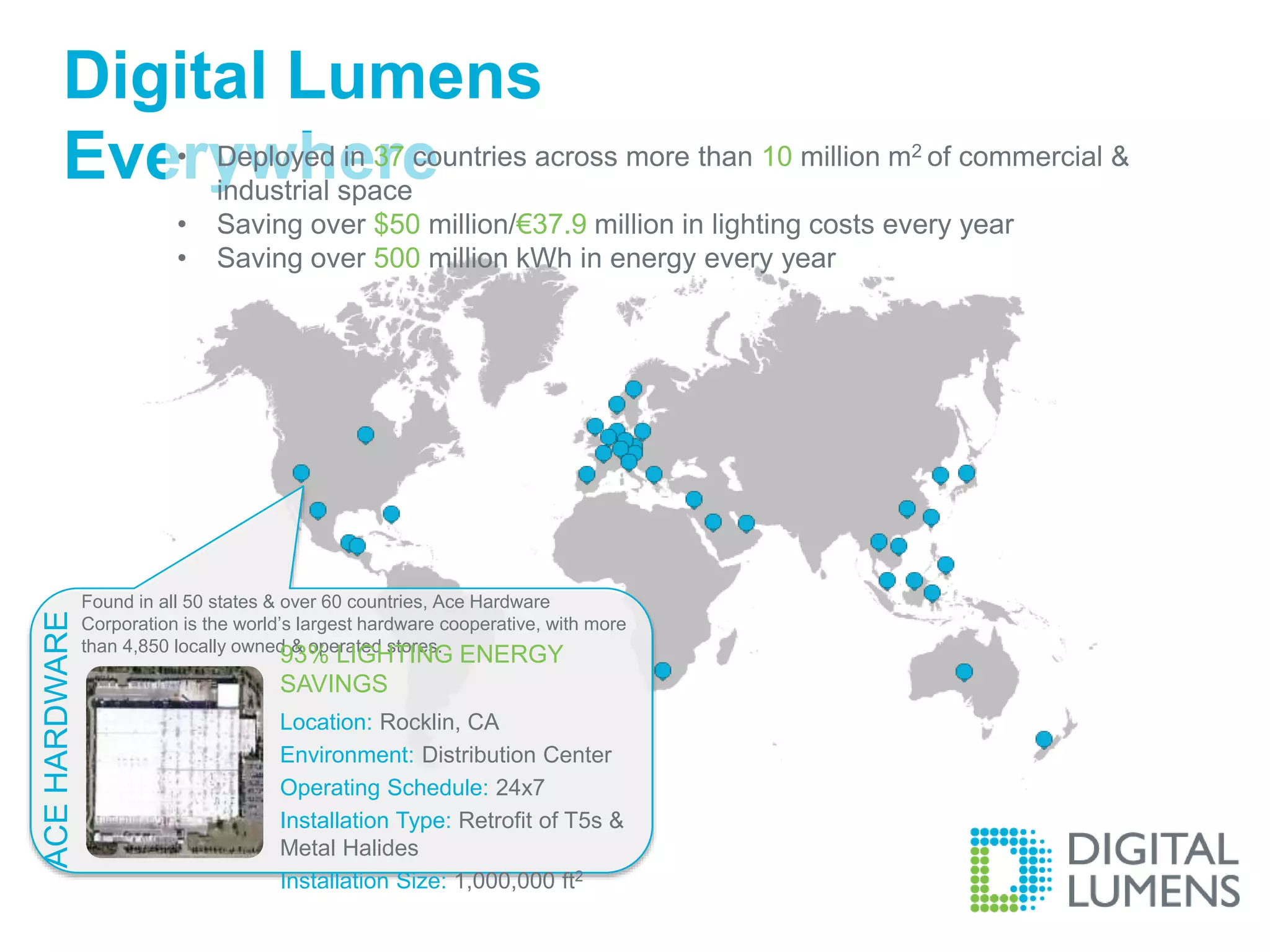 DL World Map of Installations - August 2014 | PPT