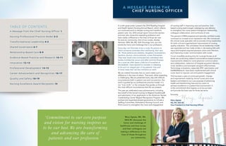 Nursing Annual Report | PDF
