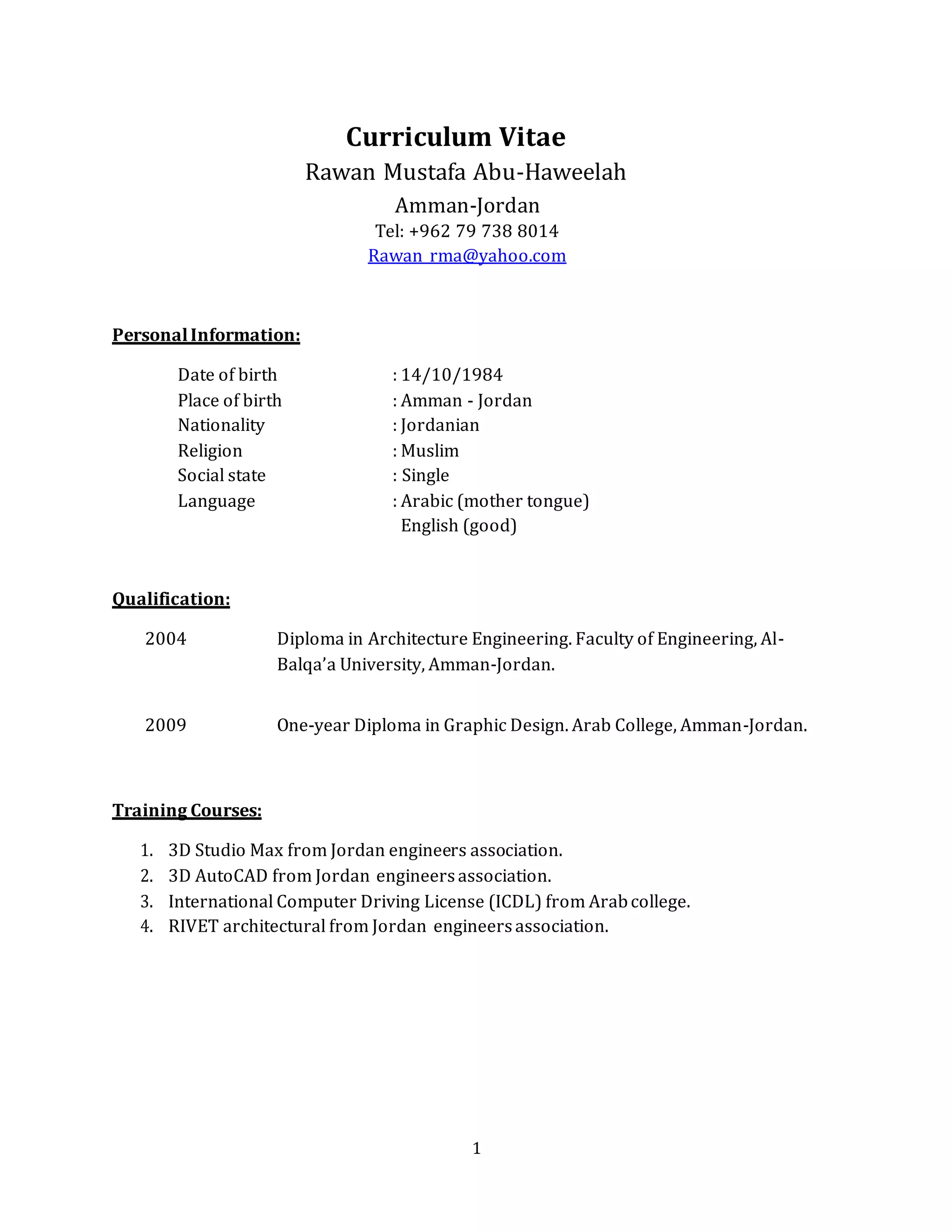 Rawan.CV