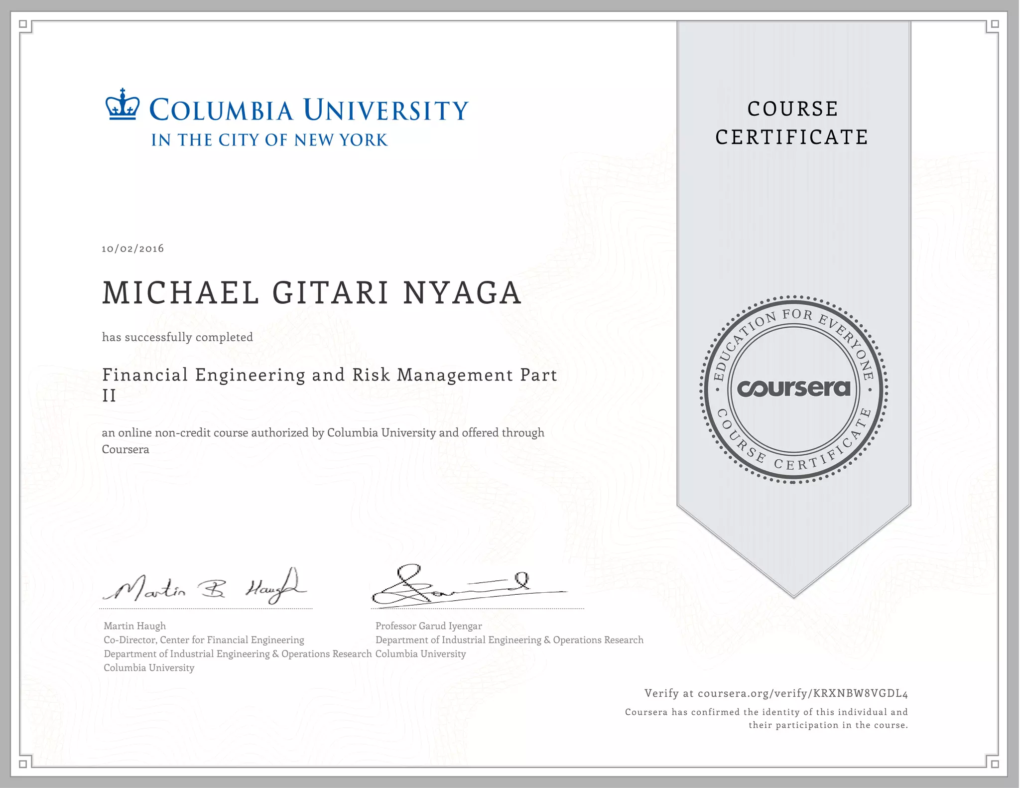 FINANCIAL ENGINEERING AND RISK MANAGEMENT PART 2 | PDF