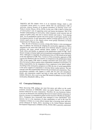 CSR Forays in Southern Africa | PDF