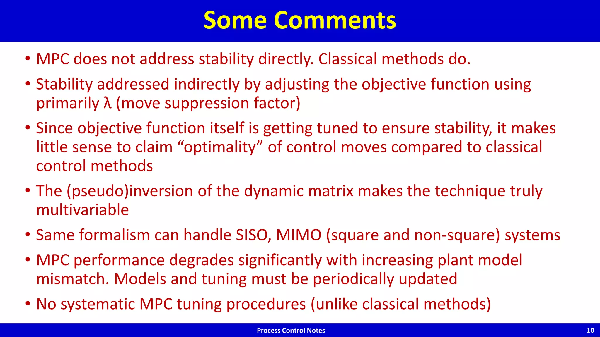 Dynamic Matrix control | PPTX