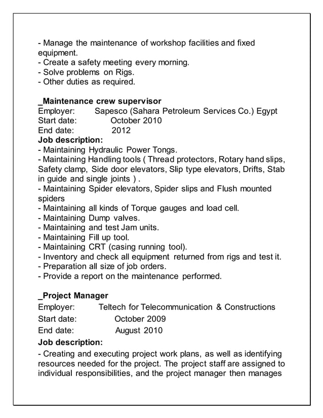 Shady Younis's cv. | DOCX