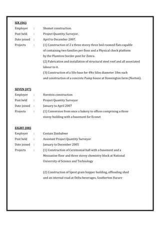 Dzimuzi Nyakungwa CV | PDF