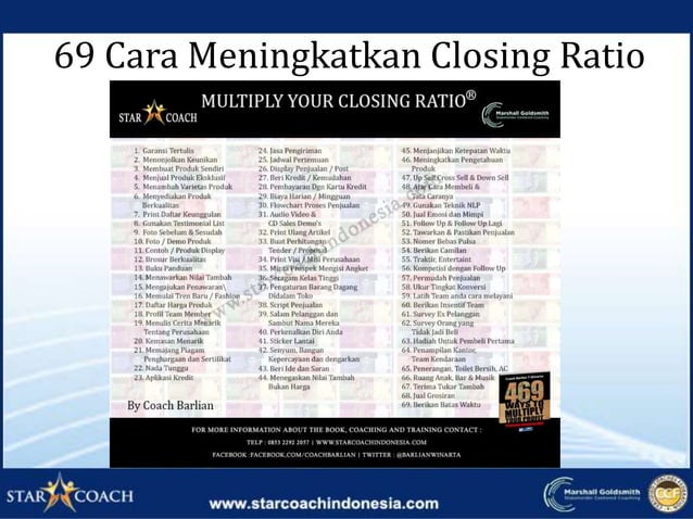 69 Cara Closing Ratio | PPT