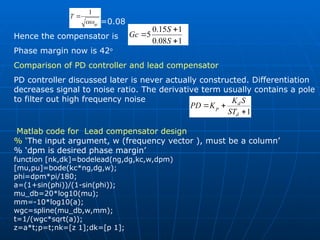 6_9 Compensation techniques ifferent types of compensators .ppt