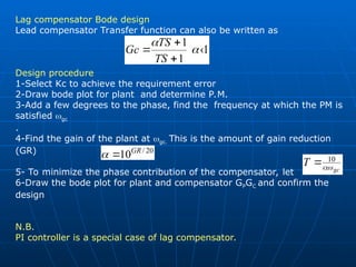 6_9 Compensation techniques ifferent types of compensators .ppt
