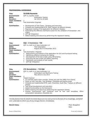 Resume | DOC