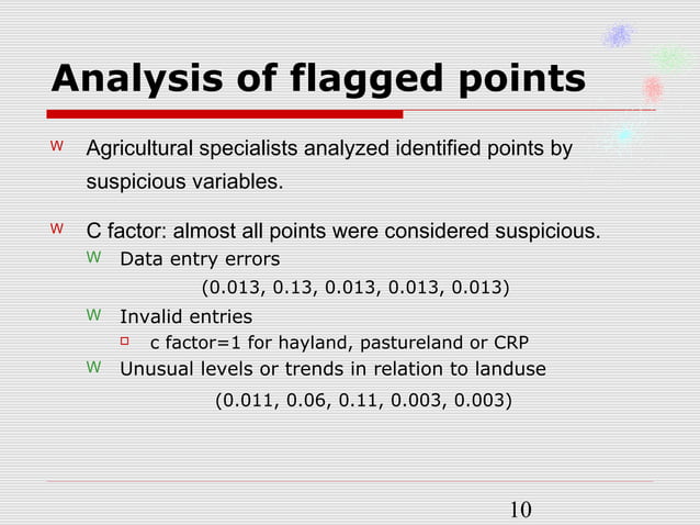 Multivariate outlier detection | PPT