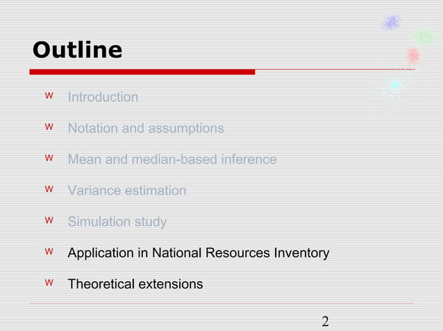 Multivariate outlier detection | PPT