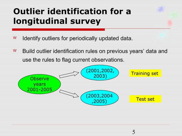 Multivariate outlier detection | PPT