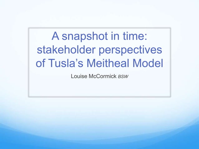 SIG Conf-Meitheal PPTX | PPT