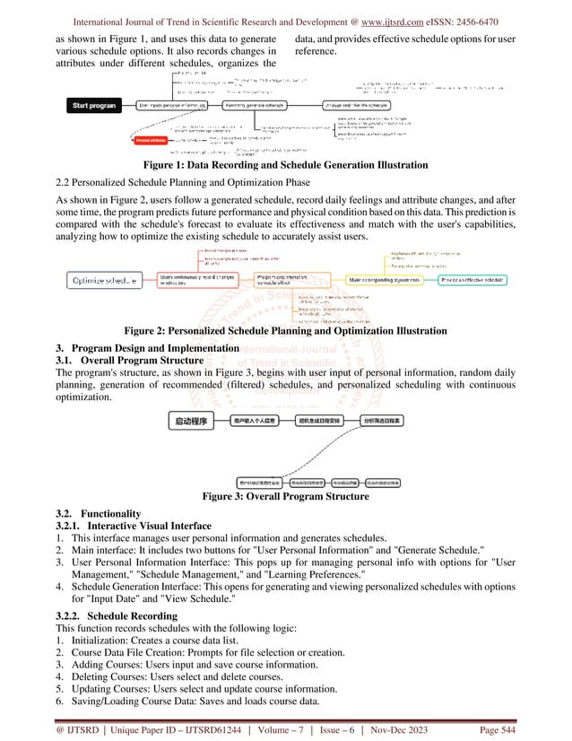 Design and Implementation of a Python Based College Student Schedule Planning Program | PDF