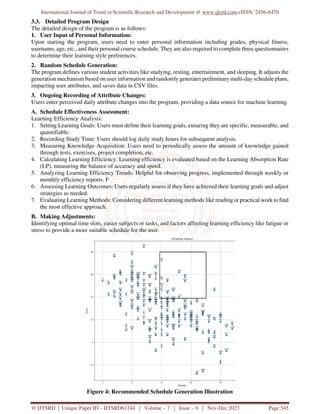 Design and Implementation of a Python Based College Student Schedule ...