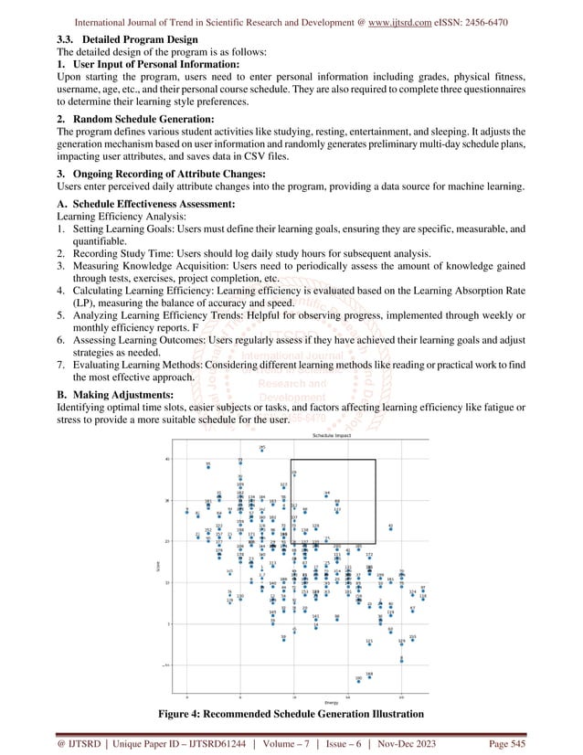 Design and Implementation of a Python Based College Student Schedule Planning Program | PDF