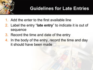 Documentation Guidelines D Short version | PPT