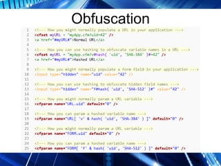 ColdFusion_Code_Security_Best_Practices_NCDevCon_2015 | PPT