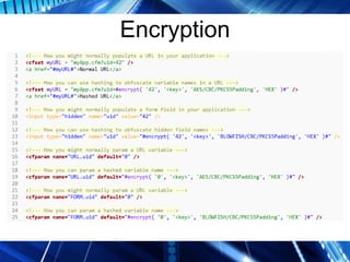 ColdFusion_Code_Security_Best_Practices_NCDevCon_2015 | PPT