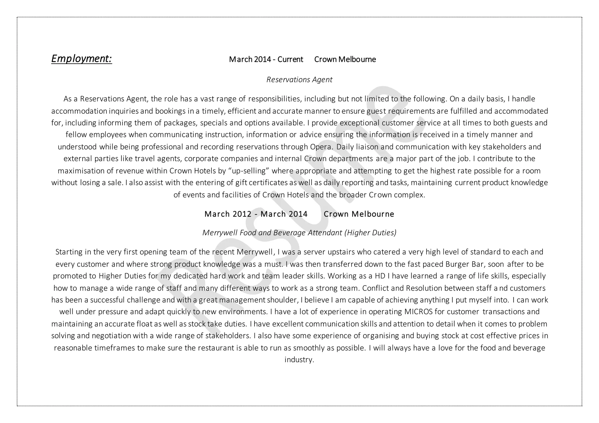 CarolineLow.Resume2015 | DOCX