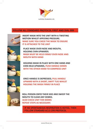 LifeVac Accreditation Document GENERAL INFORMATION | PDF