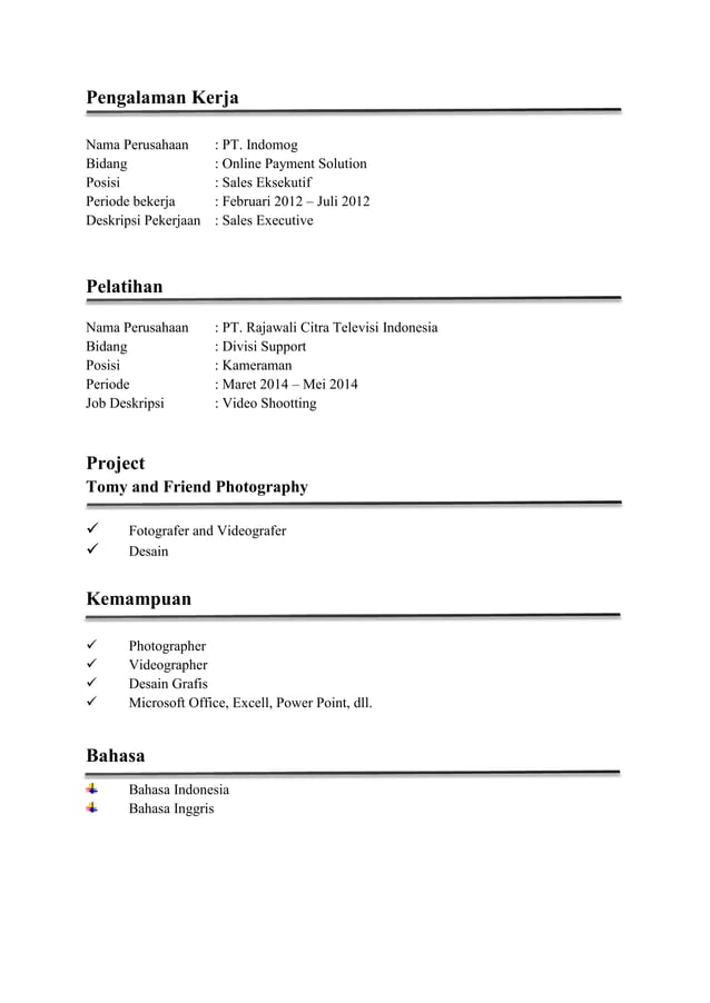 Curriculum Vitae 2016 | PDF