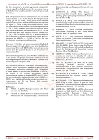 Factors Influencing the Entrepreneurial Behaviour | PDF
