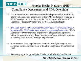 PHN -Building an Effective FDR Oversight Program -June 2015 -TGUY ...