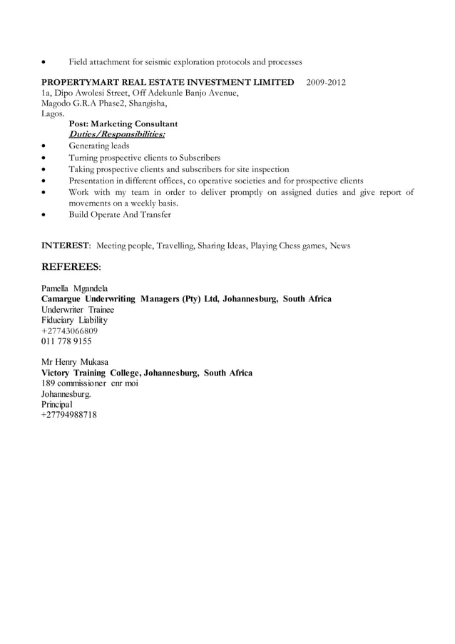 Patrick Resume | PDF