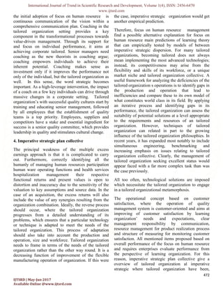 Focus on Human Resource as Improvement of the Flexible Manufacturing Operation of Organization | PDF