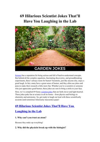 69 Hilarious Scientist Jokes That’ll Have You Laughing in the Lab.docx