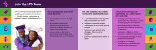 Join the LPS Team | PPT