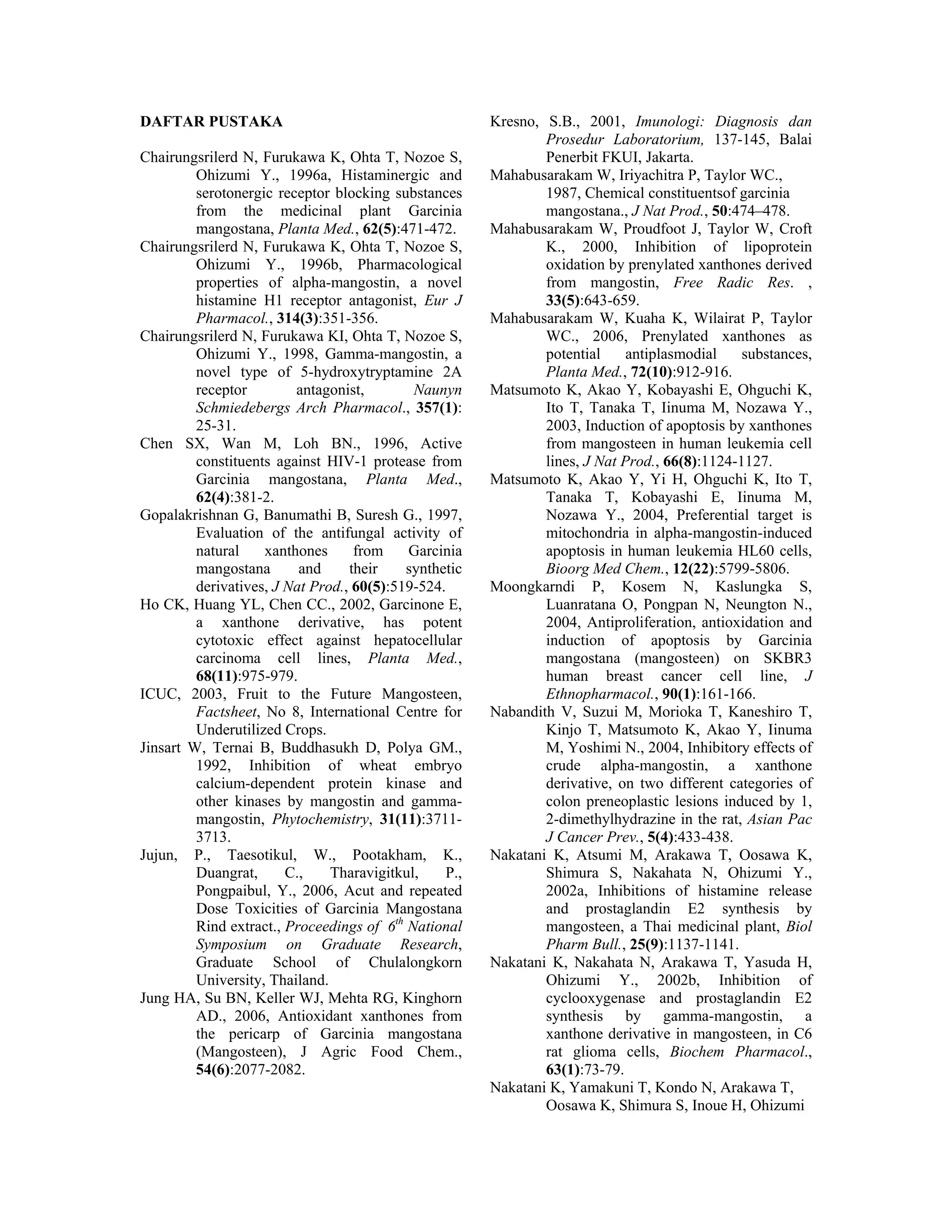 jurnal Penelitian kulit Manggis | PDF