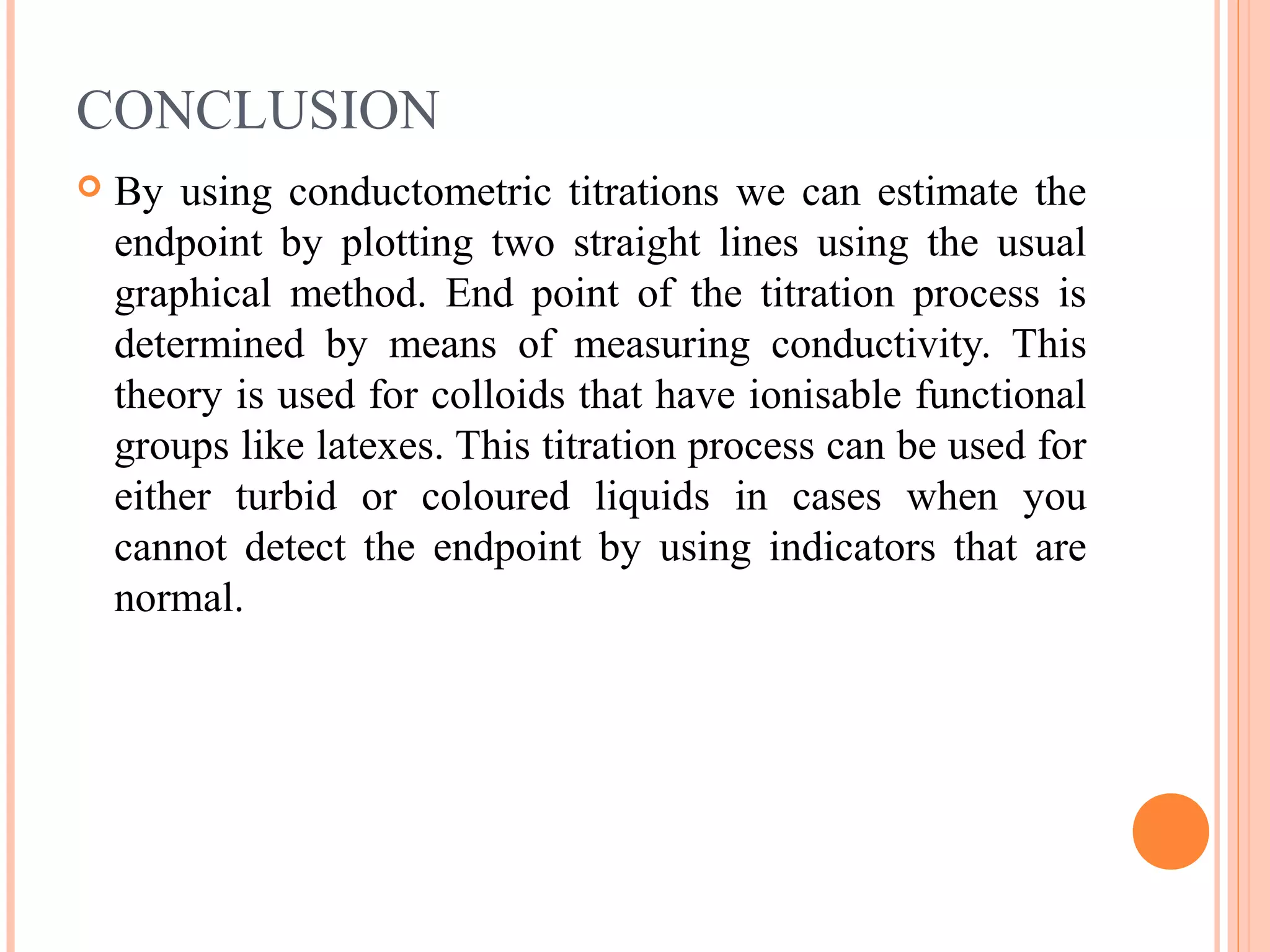 Conductometry | PPT