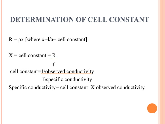 Conductometry | PPT