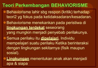 6)a.Teori Perkembangan Behaviorisme.pptx