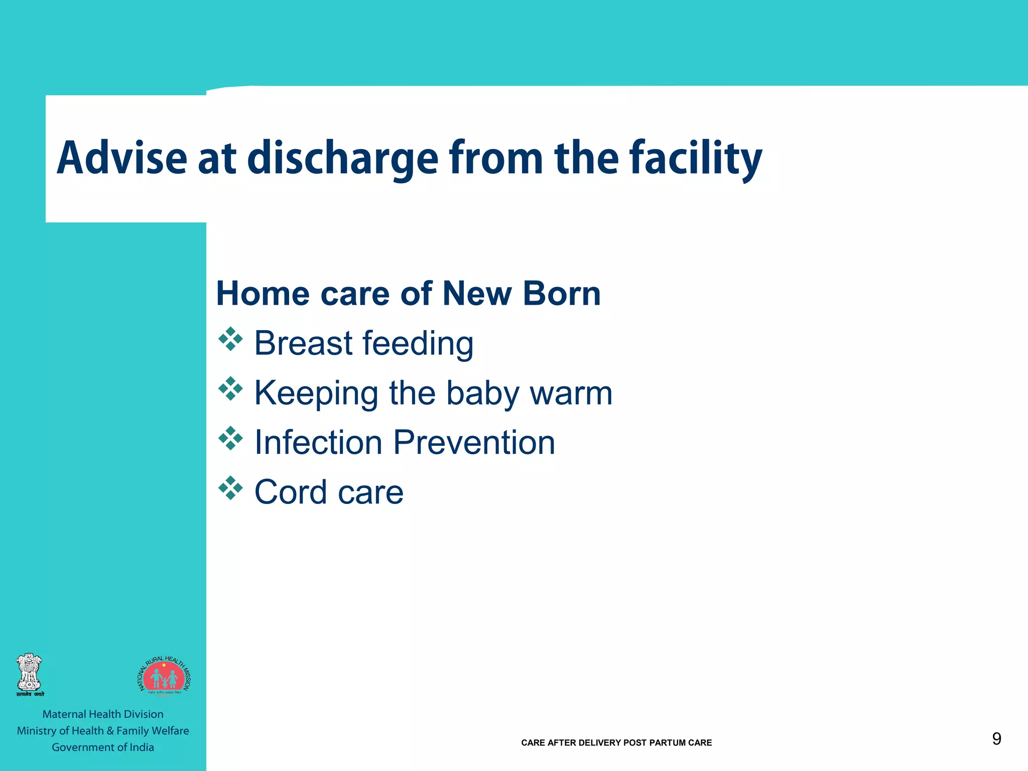 6a post partum care | PPT