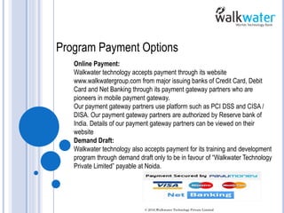 Walkwater Technology | PPT